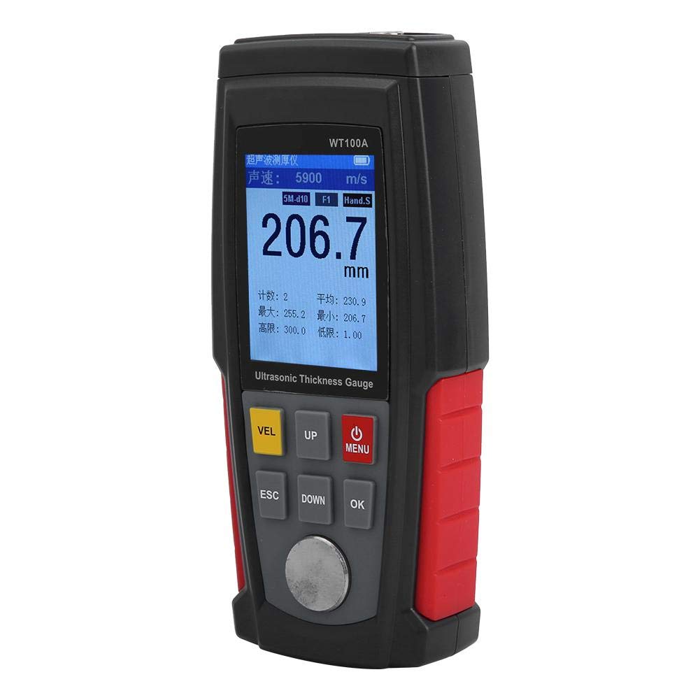 Data Storage Thickness Gauge Adjustment Sound Velocity Ultrasonic ...