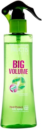 New Womens Garnier Fructis Style Big Volume Heat Protectant XXL Spray ...