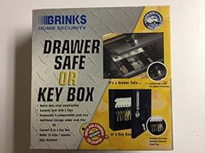 Amazon.com: Brinks Home Security Drawer Safe or Key Box (#4010): Home ...