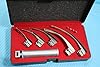 Set of 5 LARYNGOSCOPE Macintosh MAC Intubation Blades + Medium Handle ...