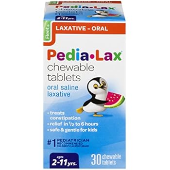 Amazon.com: Pedia-Lax Oral Saline Laxative | Gentle & Safe Constipation ...