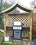 Party Arbour and Barbeque Shelter Pressure Treated Fire Retardant ...