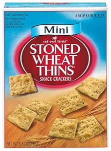 Amazon.com: Stoned Wheat Thins, Original Mini, 8.8-Ounce Boxes (Pack of 12)