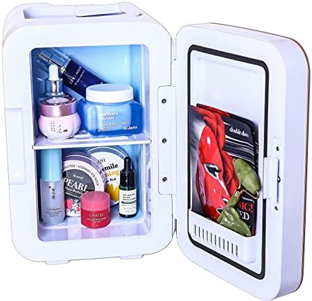 Portable Glass Door Mini Fridge with Cooler/Warmer Function price in ...