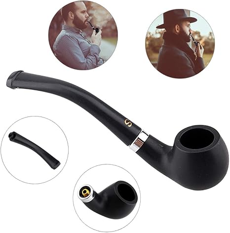 Cigarette Bent Pipe, Small Portable Vintage Smoking Pipe Tool Tobacco ...