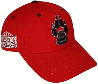 Amazon.com : New Mexico Lobos Adult Adjustable Hat, Red : Baseball Caps ...