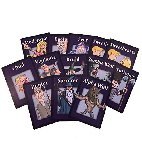 Werewolf The Party Game – Werewolf Card Game with Upgraded Characters ...