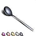 Amazon.com: Berglander Black Dinner Spoon of 12, Stainless Steel ...