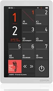 Amazon.com: COWON X9 4.3-Inch 32GB Touch Screen Video MP3 Player (White ...