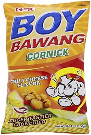 Boy Bawang KSK Boy Bawang Cornick Chili And Cheese Flavor Chips 100g ...