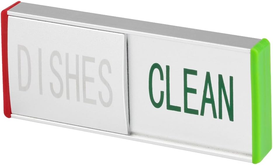 Dishwasher Magnet Clean Dirty Sign for Home and Office Organization ...
