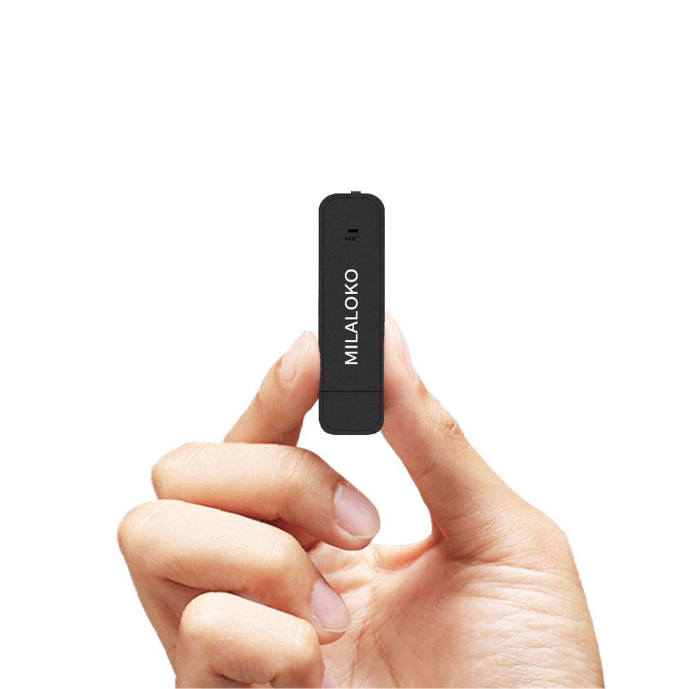 Mini Voice Recorder,Milaloko 8GB Sound Audio USB Digital Voice ...