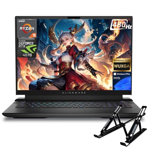 Alienware M18 Gaming Laptop Computer - 18" WUXGA 480Hz Display, AMD ...