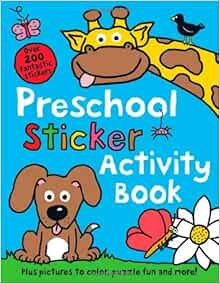 Preschool Sticker Activity Book: Priddy, Roger: 9780312509514: Amazon ...