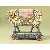 Amazon.com: Jim Shore Grey Bunny Rabbit Garden Statue 30069: Kitchen ...