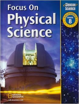 Focus on Physical Science: Grade 8, California: not-available ...