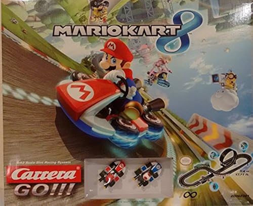 Carrera GO!!! Nintendo Mario Kart 8 1:43 Scale Electric Powered Slot ...