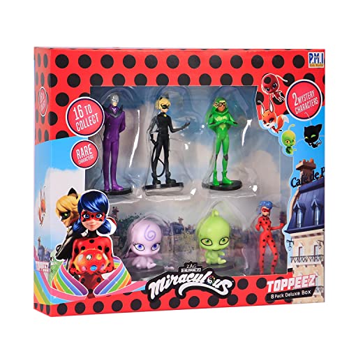 P.M.I. Miraculous Ladybug Collectible Figures | 8 Miraculous Ladybug ...