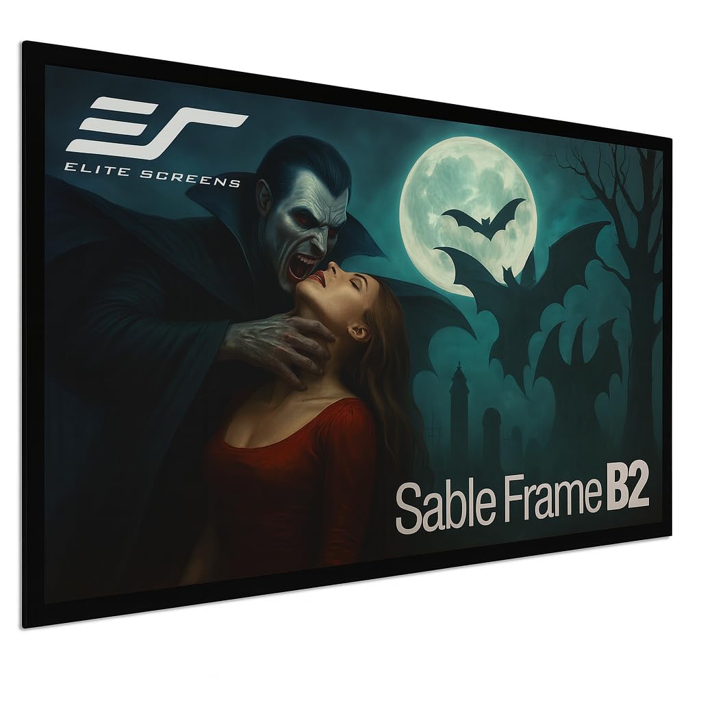 ***TRUCK/TRAILER PICKUP ONLY*** Elite Screens 120" Fixed Frame ...