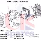 Xpelair GXC6 Kitchen Window, Panel or Wall Extractor Fan with Pull Cord ...
