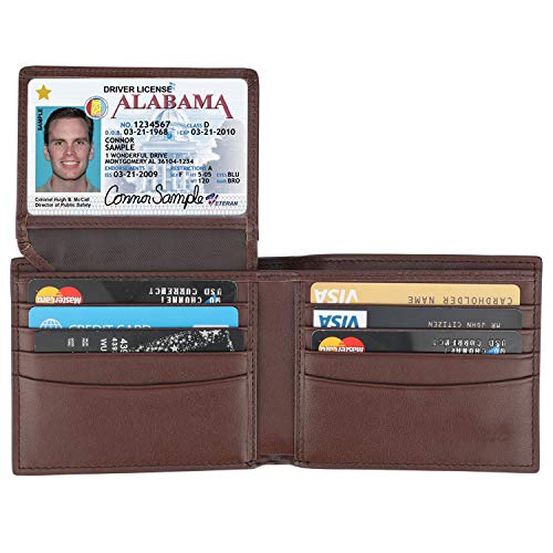 Dante RFID Blocking Stylish Leather Wallet for Men,Credit Card ...