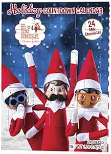 Amazon.com: Elf on the Shelf Holiday Christmas Candy Chocolate ...