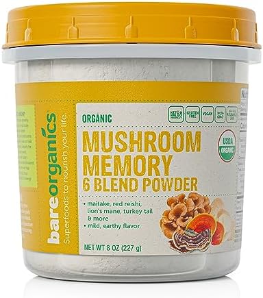 BareOrganics MUSHROOM MEMORY price in UAE | Amazon UAE | supermarket ...