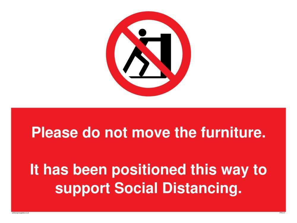 Please do not move the furniture. – BigaMart