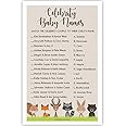 Amazon.com: Woodland Creatures Baby Shower Game - Celebrity Baby Names ...