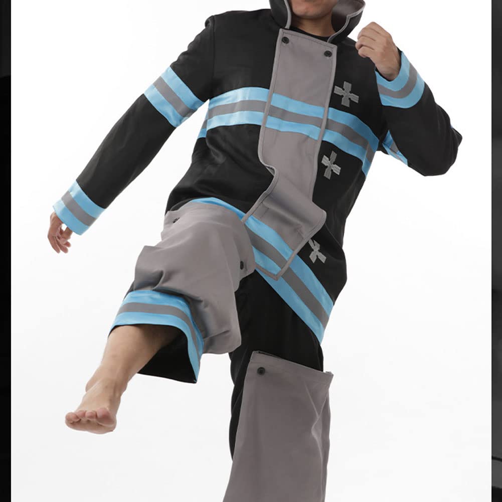 Mua Okazaki Fire Force Shinra Kusakabe Cosplay Costume Jumpsuits ...