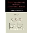 Elements of the Theory of Functions and Functional Analysis [Two Volumes in One]: Kolmogorov, A ...