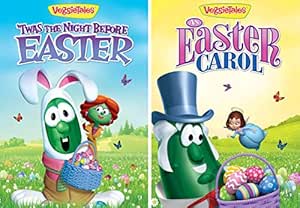 Amazon.com: VeggieTales: Easter 2 Movie DVD Collection (Twas the Night ...