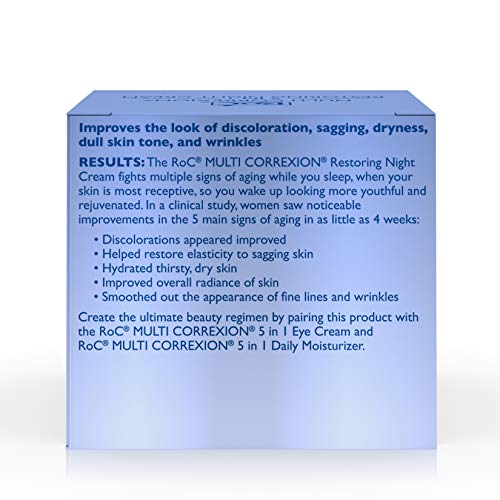 RoC Multi Correxion 5 in 1 Restoring Anti-Aging Facial Night Cream ...