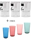 Amazon.com | Buddeez Party Top Beverage Dispensers, 1.75 Gallon, 2 ...