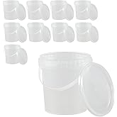 Amazon.com: ePackageSupply 1 Gallon Food Grade Freezer Safe Round ...