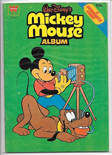 Walt Disney's Mickey Mouse Album - Western Dynabrite # 11350-1 (Stiff ...