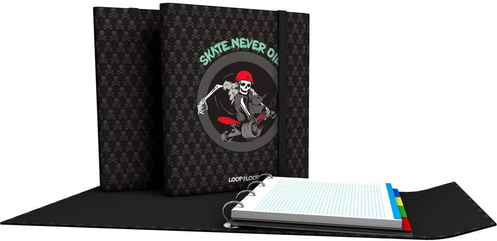 Grafoplás 88211981 Loop The Loop Collection Folder with Refill, Skate ...