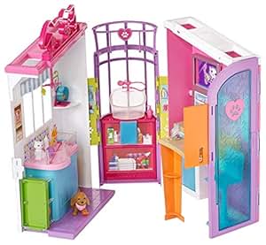 Barbie Muñeca Centro de Cuidado de Mascotas: Amazon.com.mx: Juegos y ...