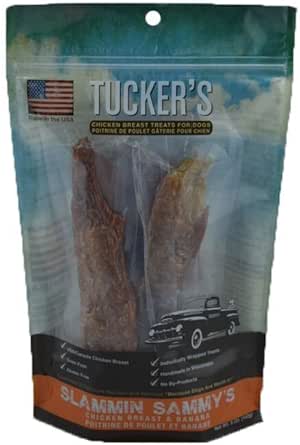 Amazon.com : Tucker's Slammin Sammy's Chicken Breast & Banana Strips ...