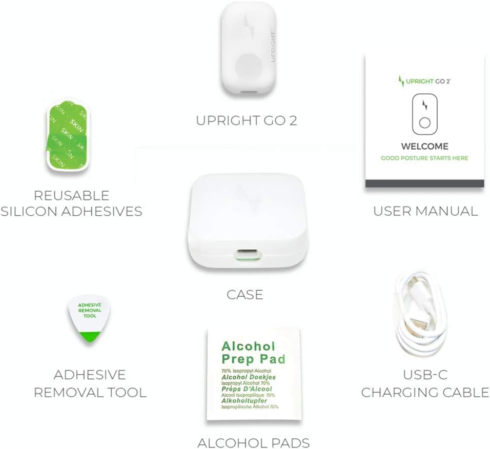 Upright GO 2 Posture Corrector Men and Women | Lighter, Smaller Back ...