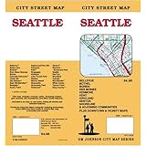 Streetwise Seattle Map - Laminated City Center Street Map of Seattle ...