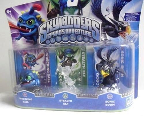 Rare Limited Edition Skylanders Spyro's Adventure Triple Pack - Rare ...