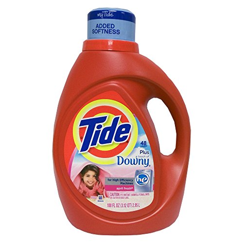 Buy Tide 2x Ultra He with a Touch of Downy Liquid Laundry Detergent ...