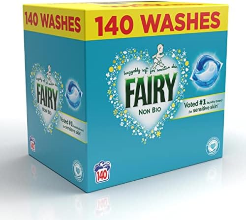 Fairy Non Bio Pods Clothes Detergent Cleaning Power Washing Capsule ...