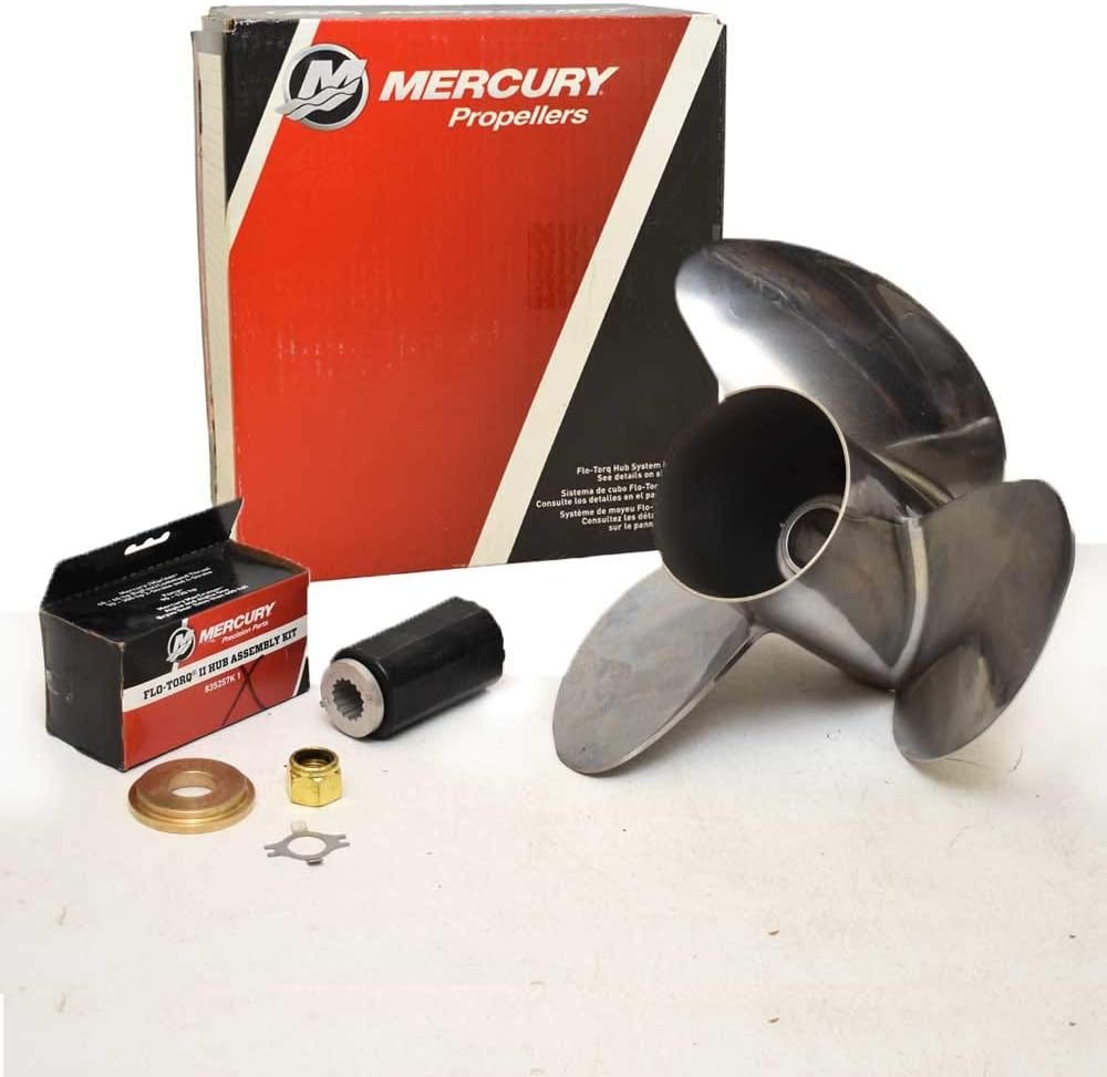Mercury ENERTIA 3 BLADE SS PROPELLER 14-1/4 x 18 PITCH: Amazon.co.uk ...