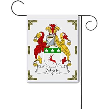 Amazon.com : Carpe Diem Designs Doherty Coat of Arms/Doherty Family ...