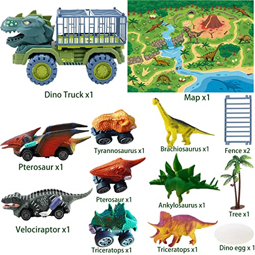 Dinosaur Truck Toys,Tyrannosaurus Truck Playset, Jurassic World Dino ...