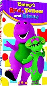 Amazon.com: Barney - Red, Yellow and Blue [VHS]: Barney: Movies & TV