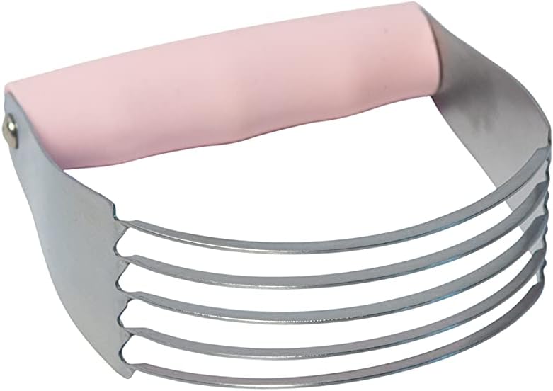 Confection Stand Easy Pie Crust Pastry Blender, Standard, Pink | Pricepulse