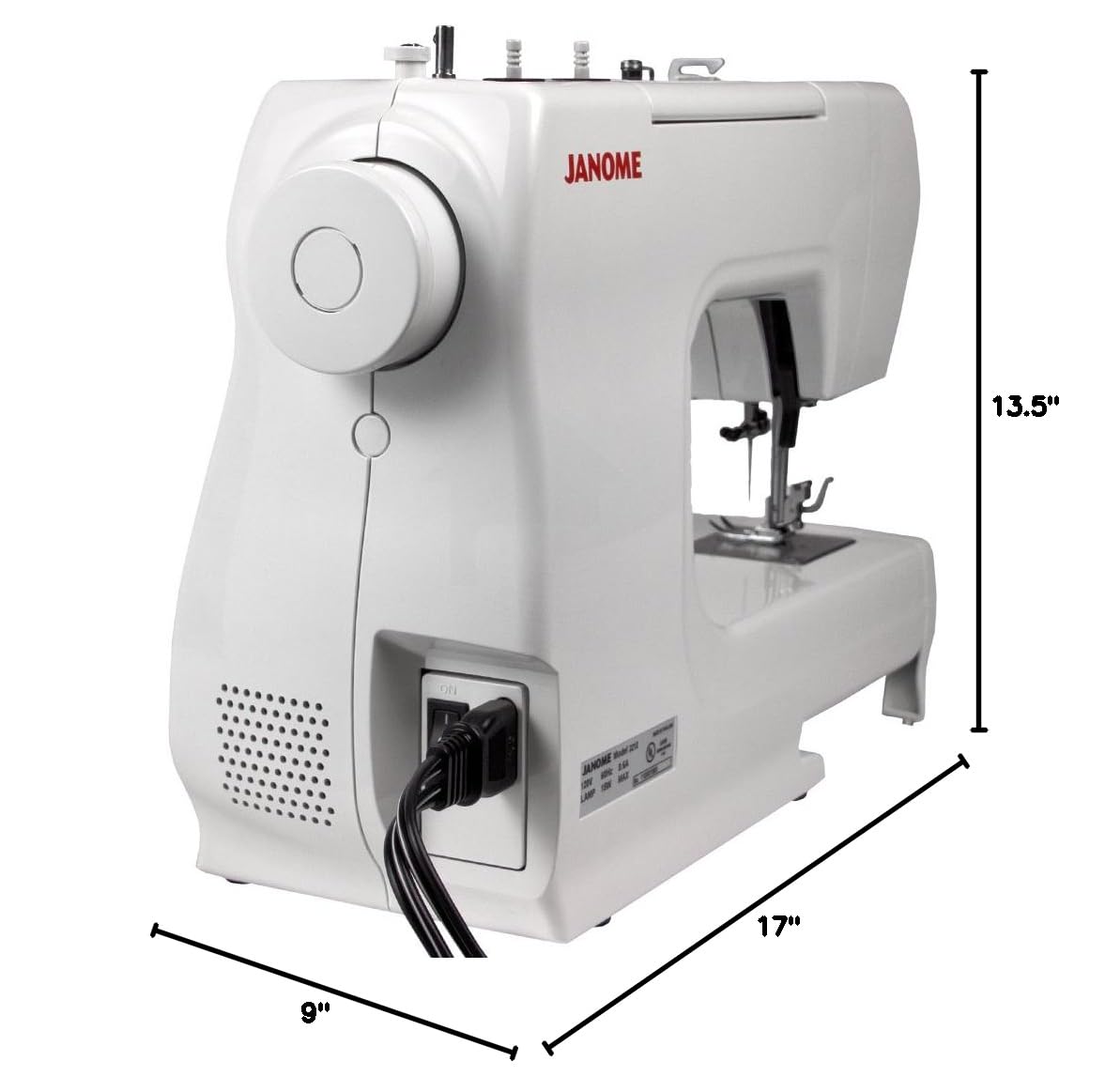 Mua Janome 2212 Front-Loading Sewing Machine with 12 Built-In Stitches ...